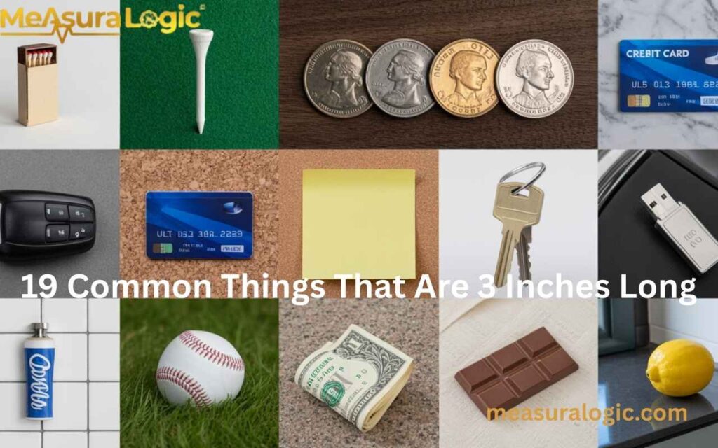 3 Inches Explained with 19 Common Items - Measura Logic