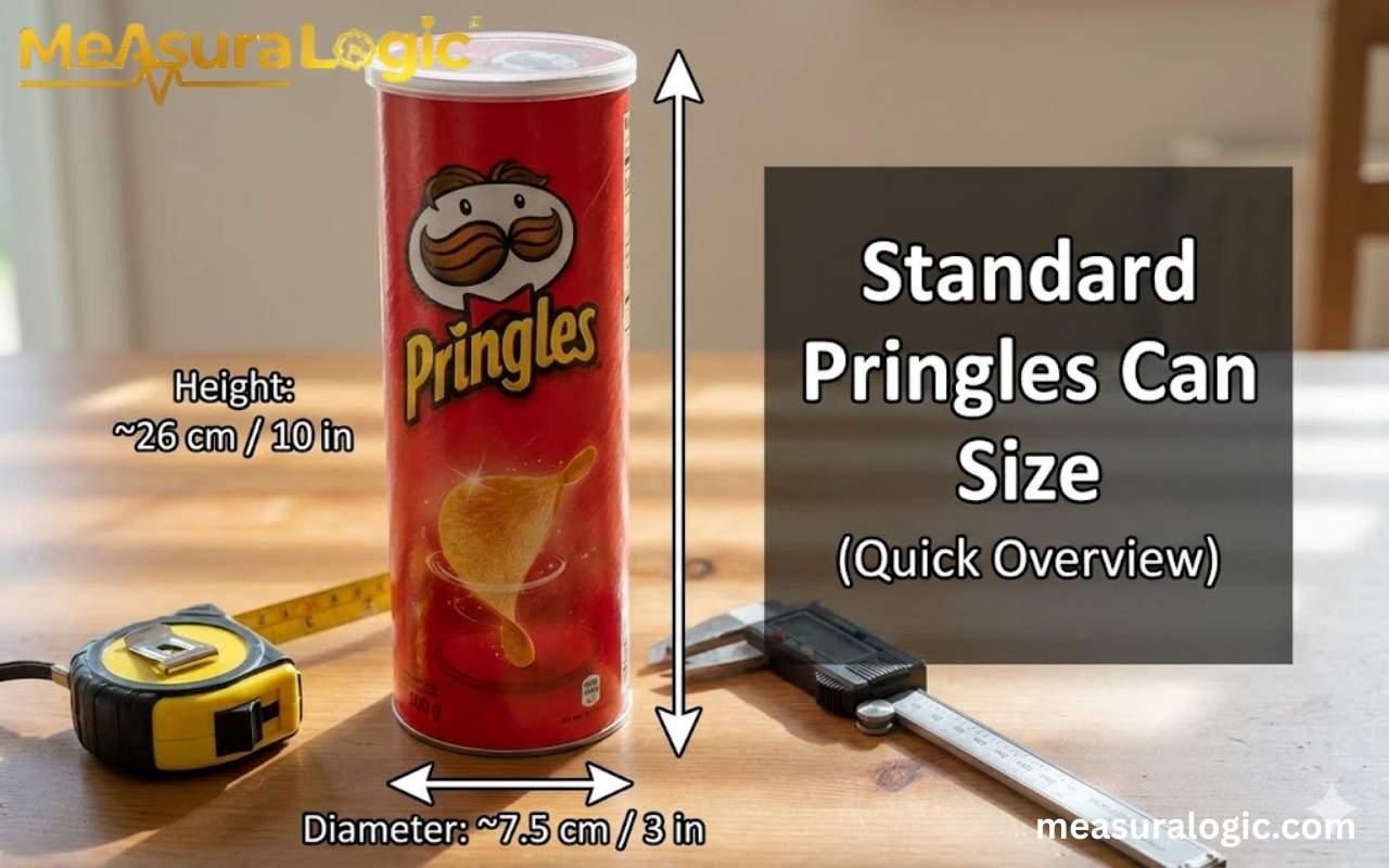 Pringles Can Dimensions: Height, Diameter, and Size Guide - Measura Logic