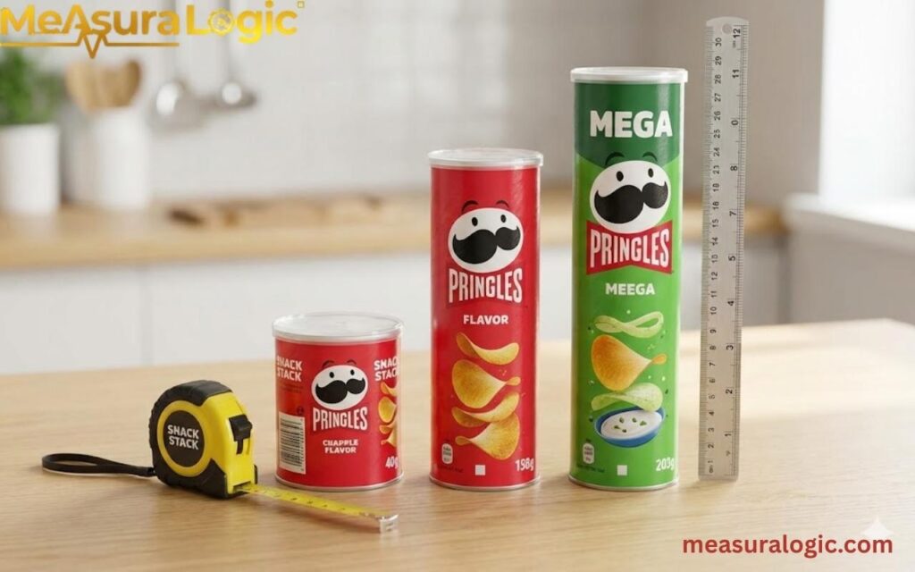Pringles Can Dimensions: Height, Diameter, and Size Guide - Measura Logic